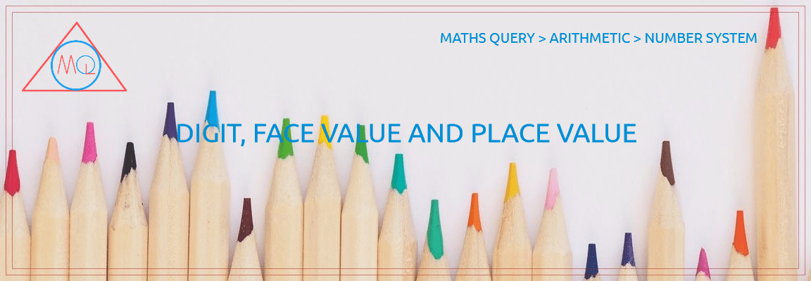 Definition Of Digit What Is Face Value And Place Value Maths Query